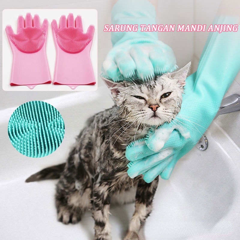 Jual Sarung Tangan Mandi Anjing / Sarung Tangan Mandi Kucing / Sarung ... Jual Sarung Tangan Mandi Anjing / Sarung Tangan Mandi Kucing / Sarung ...
