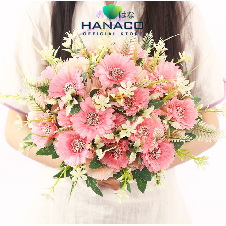 Jual HANACO - Bouquet bunga EA55 AGRA Artifisial Dekorasi | Shopee ...