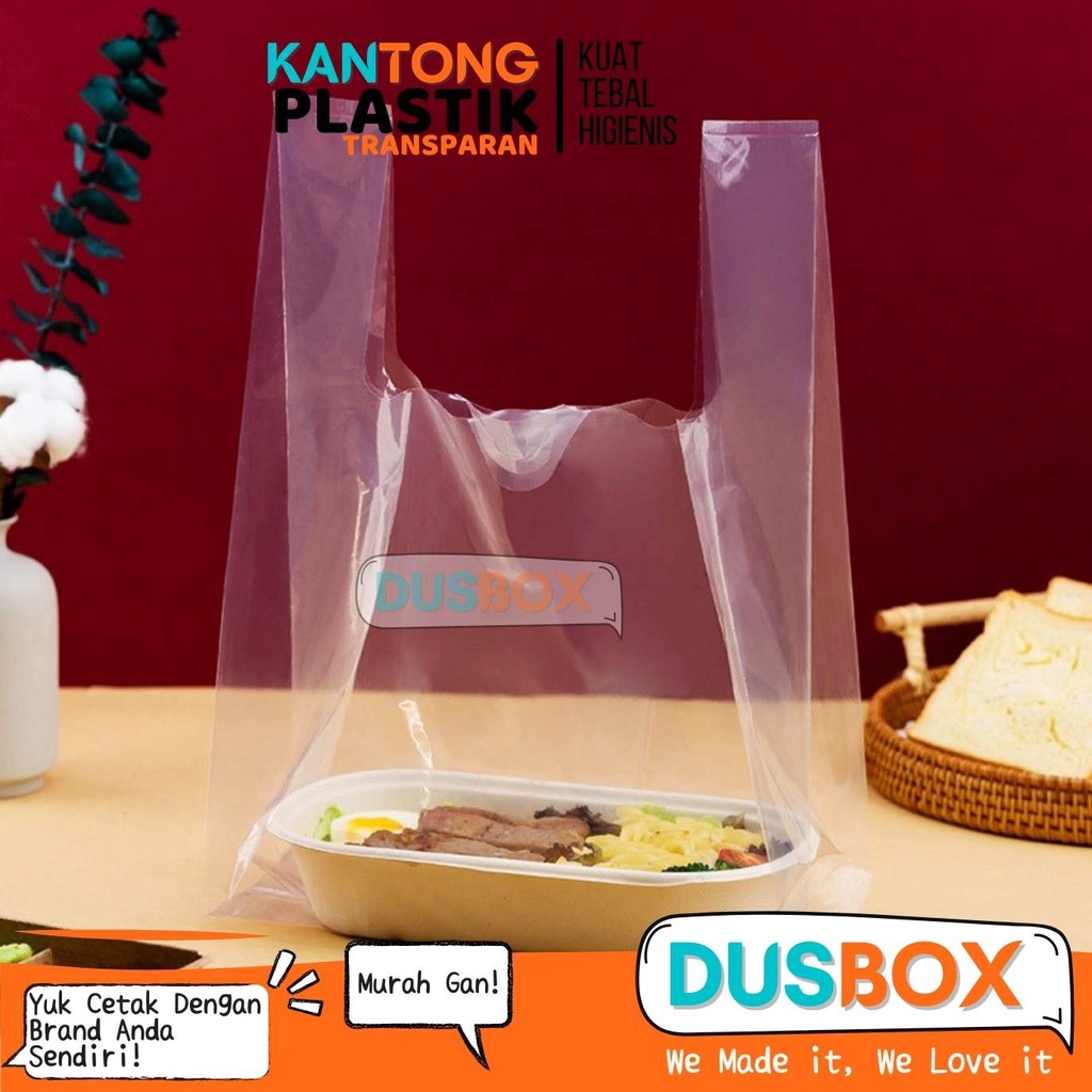 Jual Kantong Plastik PE Transparan / Kantong Plastik Donat / Plastik ...