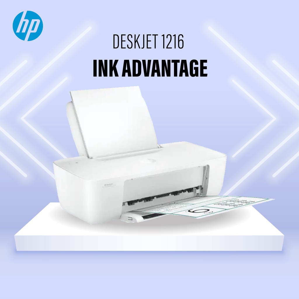 Jual HP DeskJet Ink Advantage 1216 Printer (Print Only) | Shopee Indonesia