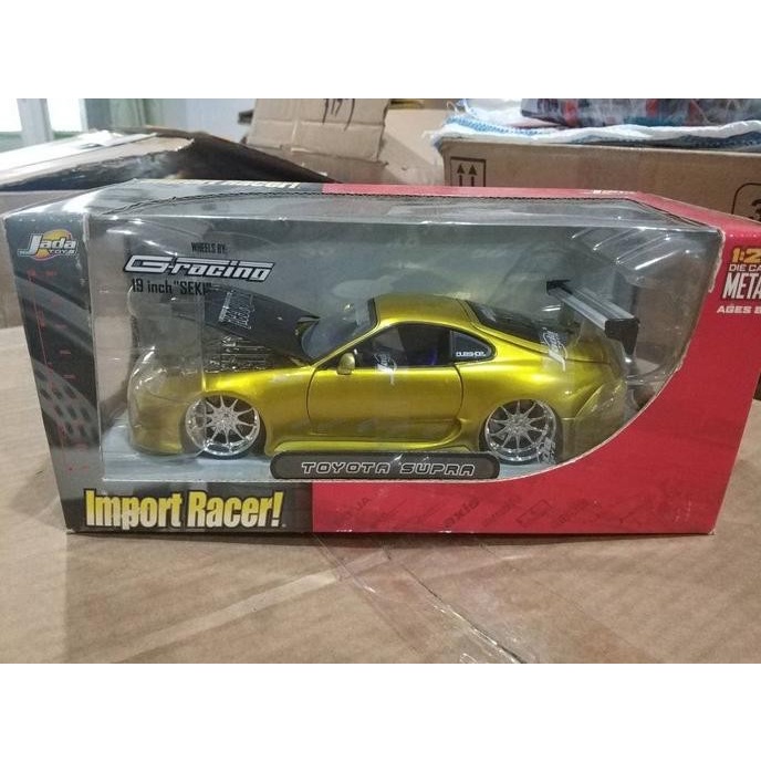 Jual FF JADA IMPORT RACER Toyota Supra 1:24 - Diecast | Shopee Indonesia