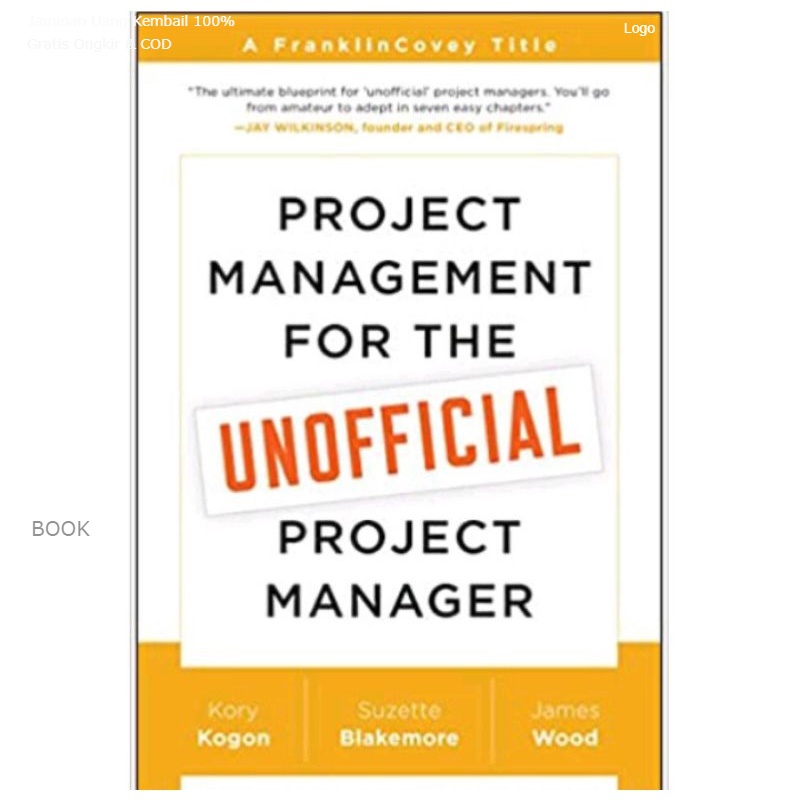 Jual Buku Project Management For The Unofficial Project Manager | Shopee Indonesia