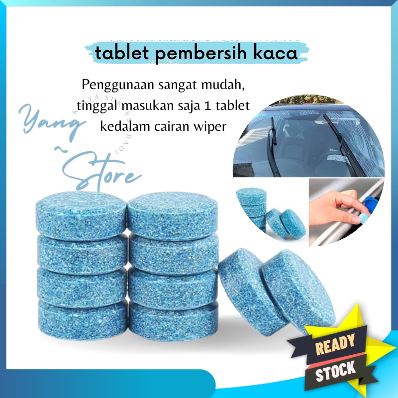 Jual YGS -A401- Tablet Sabun Pembersih Wiper Kaca Mobil - Tablet Wiper ...