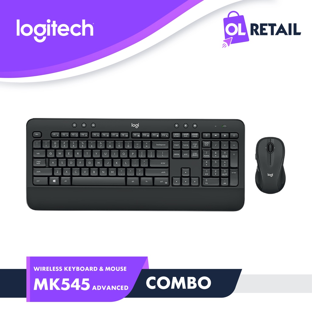 Jual LOGITECH MK545 Advanced Wireless Keyboard Mouse Combo | Shopee ...