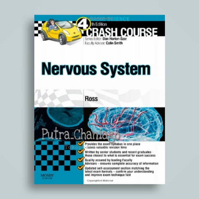 Jual Crash Course Nervous System 4th Edition By Ross 4 ( Buku Cetak ...