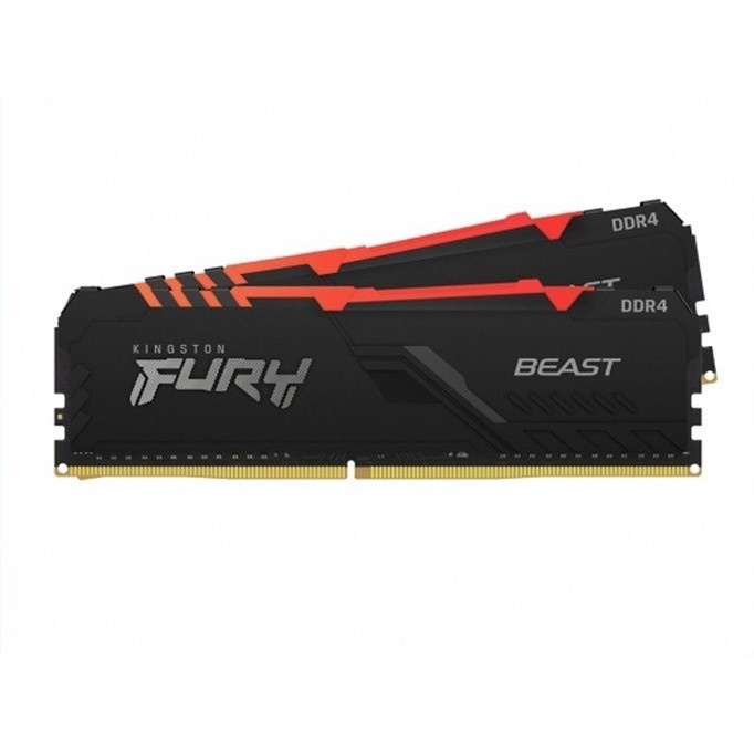 Jual RAM KINGSTON FURY BEAST RGB DDR4 3600MHz 16GB ( 2x8GB ...