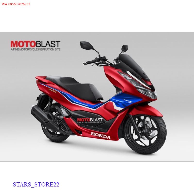 Jual PREMIUM Decal stiker PCX 160 HRC Fullbody Motoblast | Shopee Indonesia