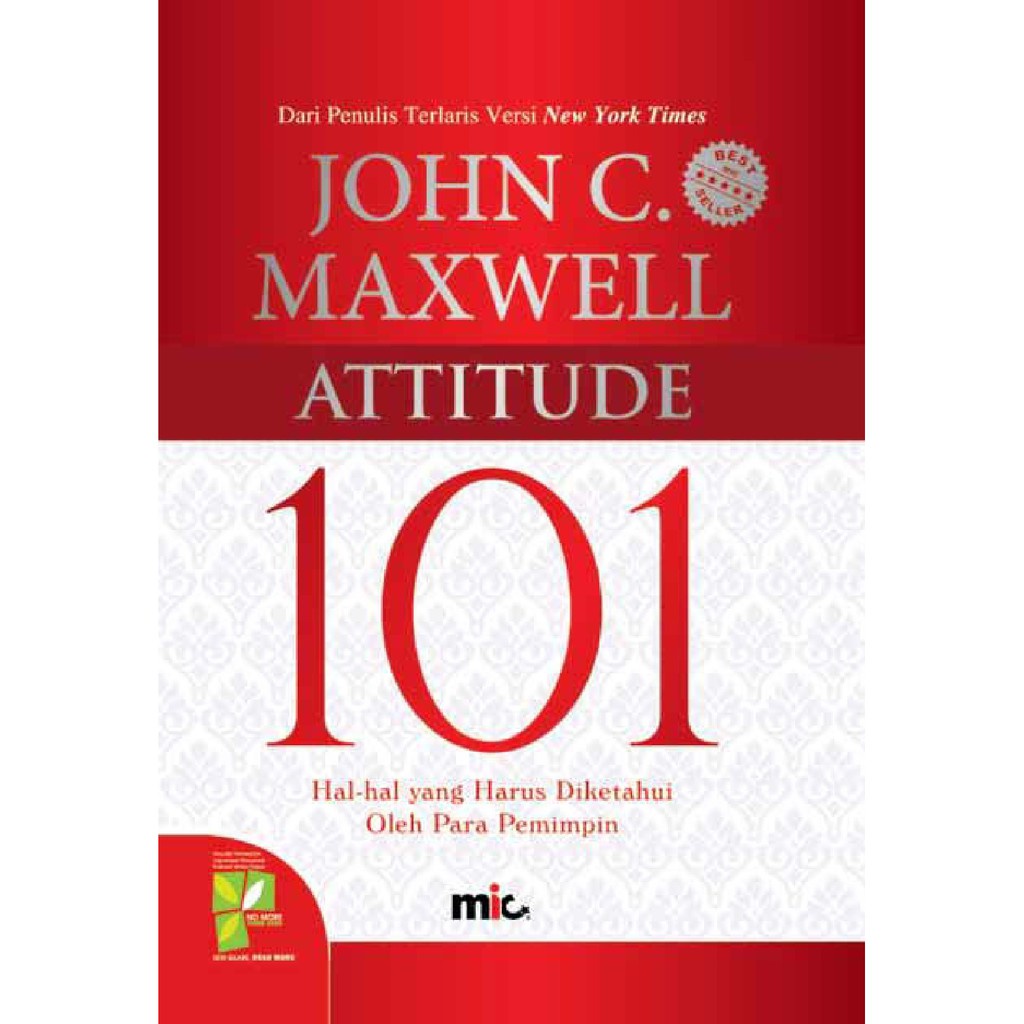 Jual Buku ATTITUDE 101 - John C Maxwell | Ready | Shopee Indonesia