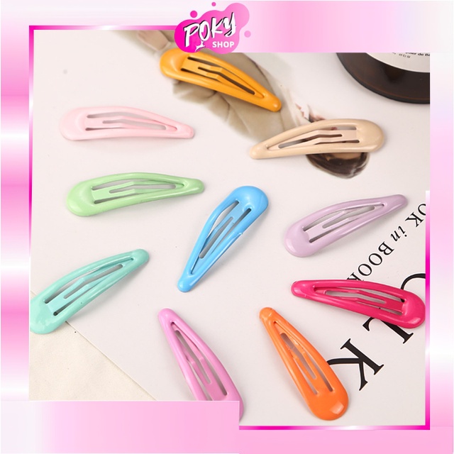 Jual POKY - F5064 Jepit Rambut TipTop / Jepit Rambut Warna Warni Polos ...