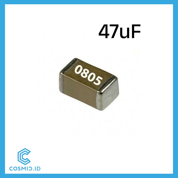 Jual Capacitor 47uF 47 uF 0805 Kapasitor mikroFarad SMD | Shopee Indonesia