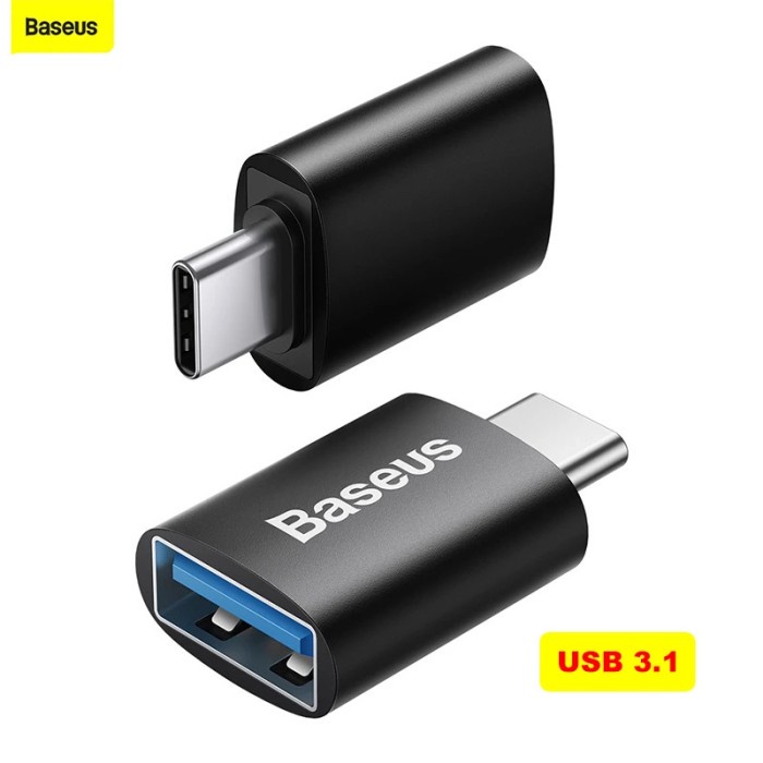 Jual BASEUS Ingenuity OTG USB 3.1 Female To Type-C Male Adapter ...