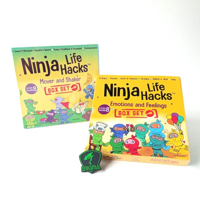 Jual BUKU NINJA LIFE HACKS BOX SET - ENIGMAZONE | Shopee Indonesia