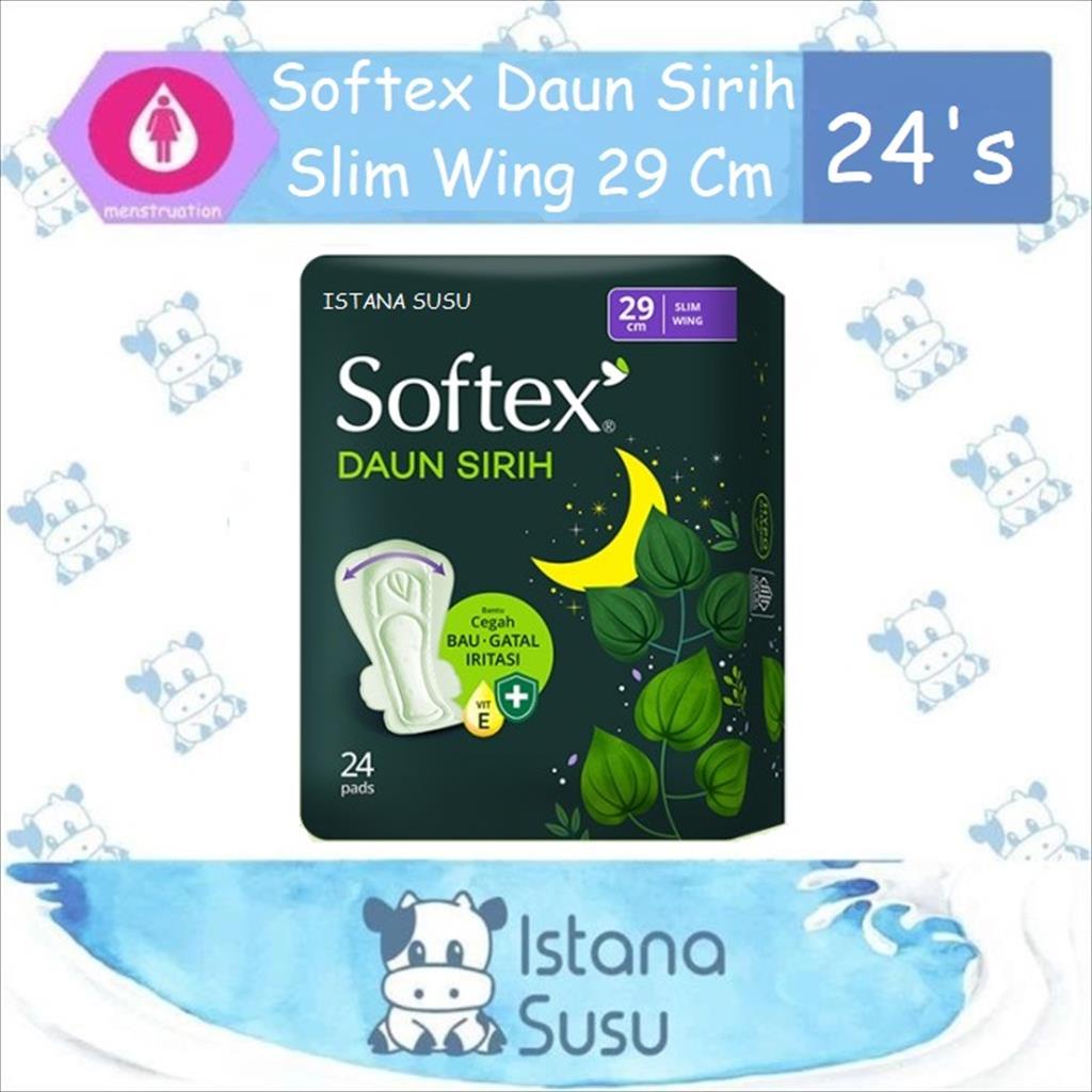 Jual Softex Daun Sirih Slim Wing 29 Cm Isi 24 Pads | Shopee Indonesia