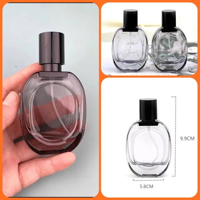 Jual botol parfum 30ml kaca drat Oval Isi Ulang | Shopee Indonesia