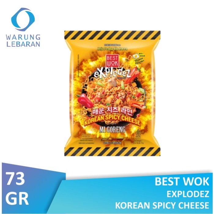 Jual Best Wok Mi Goreng Explodez Korean Spicy Cheese 73gr | Shopee ...