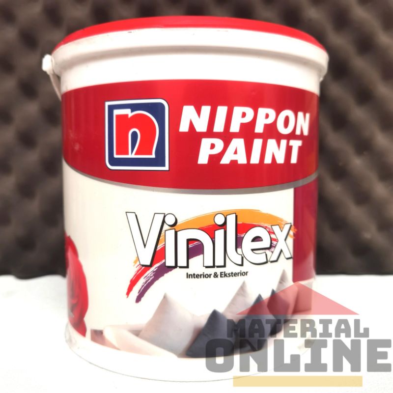 Jual CAT TEMBOK VINILEX Kembang Bunga 5000 Galon 5Kg 5 Kg Nippon Paint 300 WHITE | Shopee Indonesia