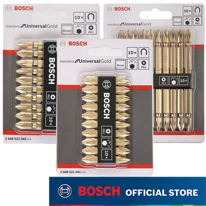 Jual Bosch Double Ended Screwdriver Bit / Mata Obeng Plus PH2 | Shopee Indonesia