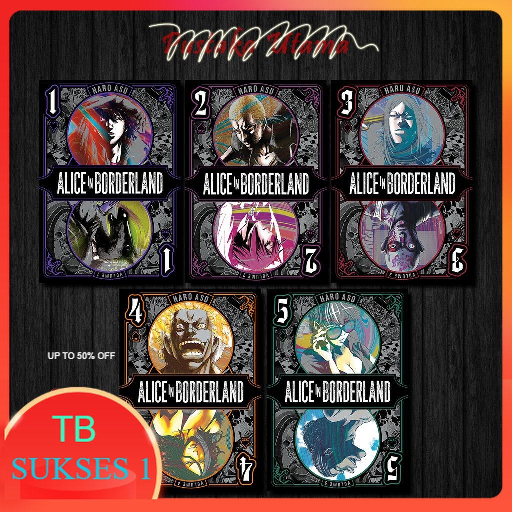 Jual Alice in Borderland Series By Haro Aso (Komik - Manga English ...