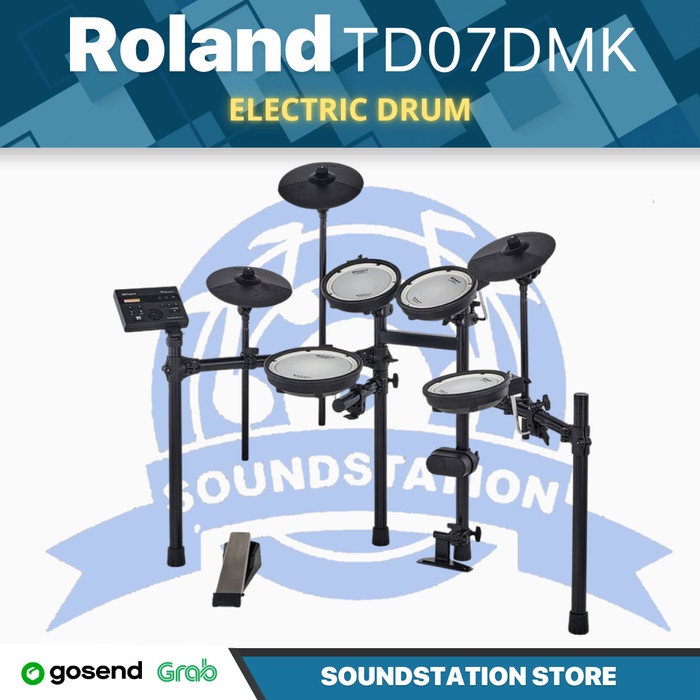 Jual ROLAND V-DRUMS TD07DMK Electric Drum | Elektrik Digital TD07 ...