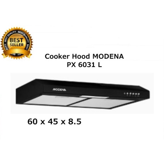 Jual Cooker Hood Modena PX 6031L / PX6031L 60cm | Shopee Indonesia