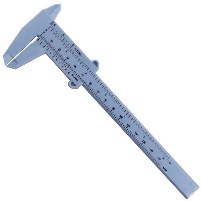 Jual Jangka Sorong Vernier Caliper Gauge Micrometer 150mm - ABS Plastik Mistar Pengukur ...