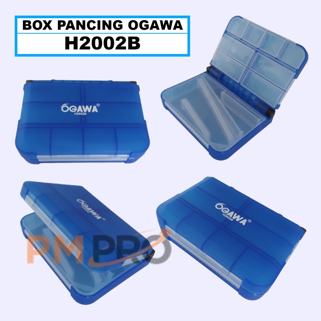 Jual Box Pancing Ogawa H2002b Biru Bok Kotak Tempat Peralatan Mancing ...
