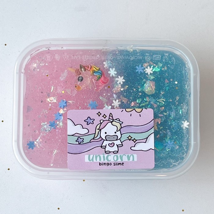 Jual Unicorn Sweet Slime by Bingo Slime 200cc unicorn random | Shopee ...