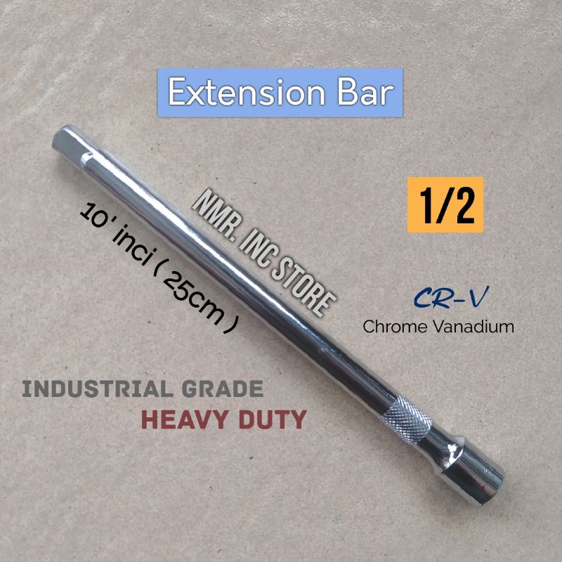 Jual Extension Bar Kunci Shock 1/2 Panjang 10' inci, Gagang Sambungan ...