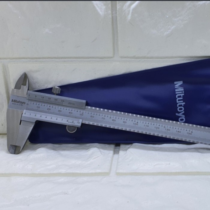 Jual sigmat 6" 150mm mitutoyo - vernier caliper mitutoyo 150mm sig mat akurasi oke japan ...