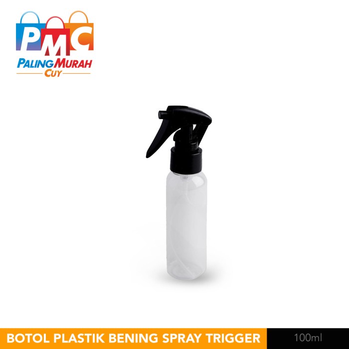 Jual Botol Plastik Bening Spray Trigger 100ml | Shopee Indonesia