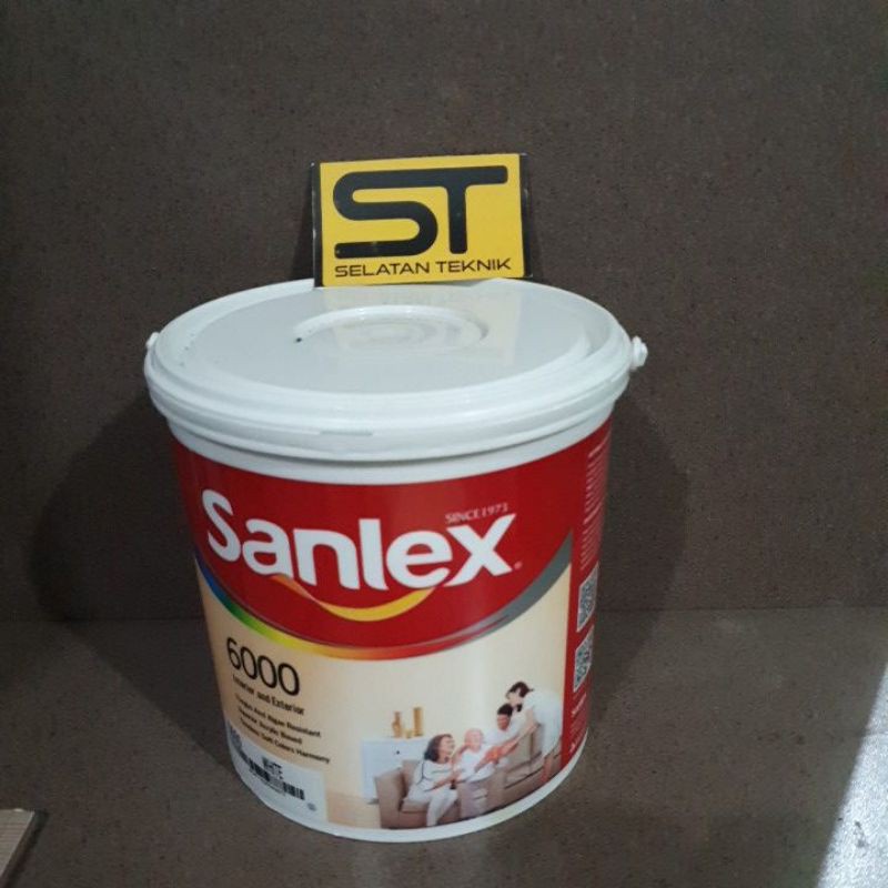Jual sanlex 6000 cat dinding interior 25 kg | Shopee Indonesia