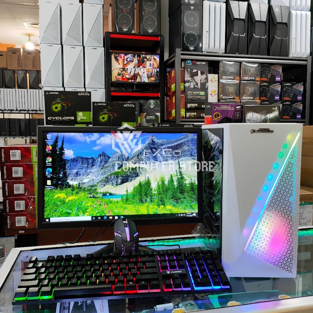 Jual 1 set komputer PC intel Siap main GTA 5 FF ML PUBGM PB dll, Desain ...