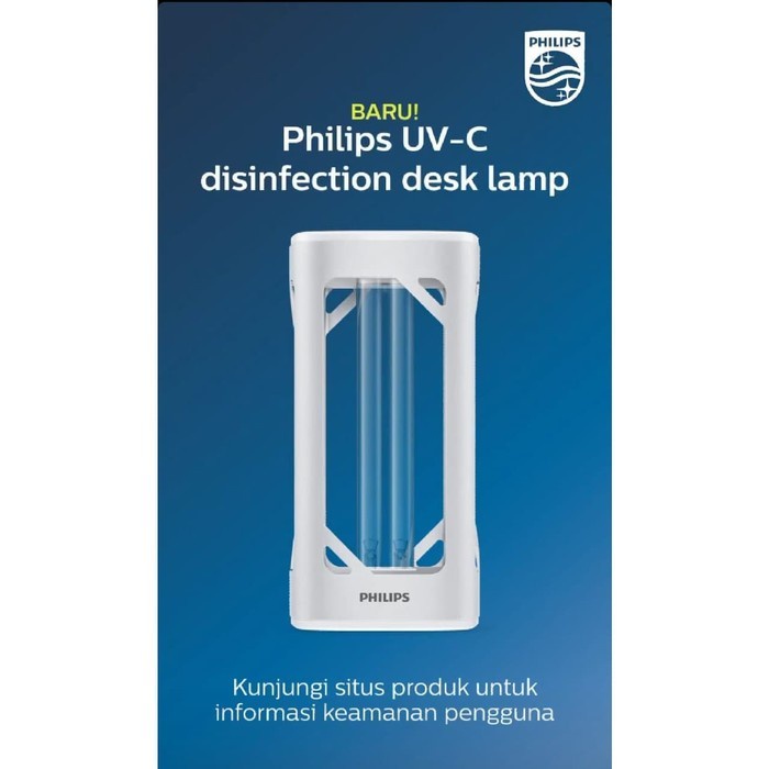 Jual Philips UVC Disinfection Desk Lamp UV-C 24W Lampu Disinfeksi Virus ...