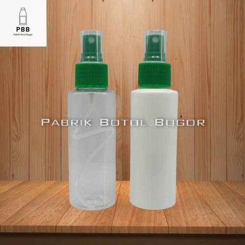 Jual BOTOL RF 100ML SPRAY HIJAU PLASTIK PUTIH BENING CLEAR SEMPROT 100 ...