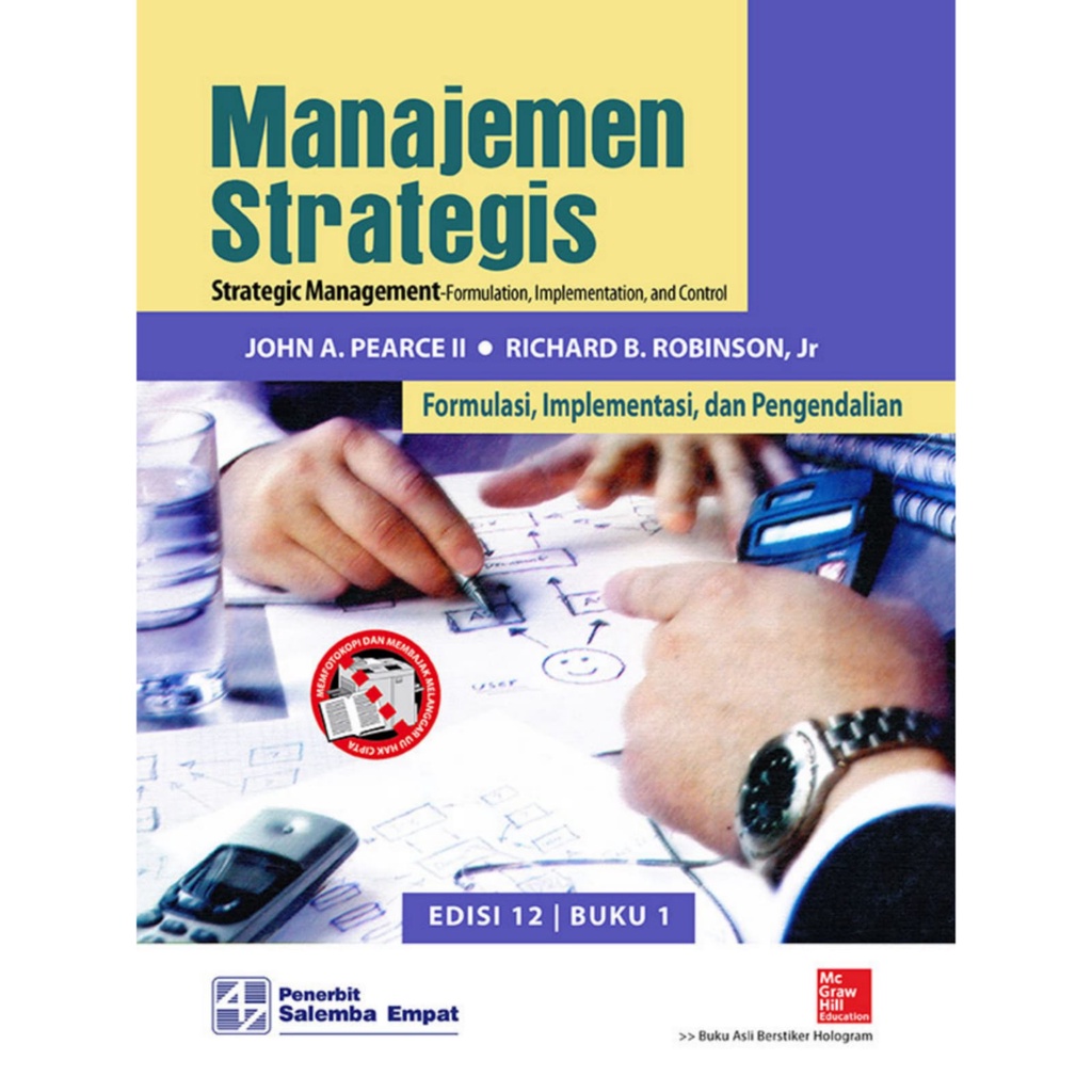 Jual Manajemen Strategis edisi 12 buku 1 by john a pearce | Shopee Indonesia