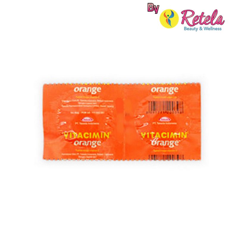 Jual VITACIMIN ORANGE 2 TABLET | Shopee Indonesia