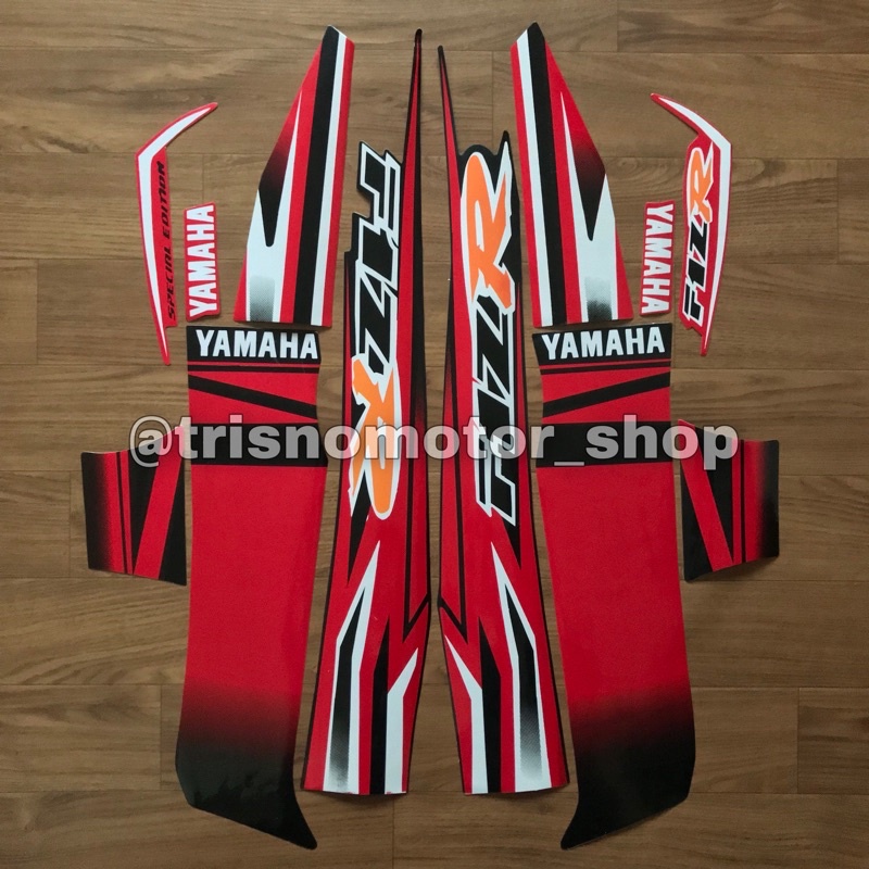Jual Striping polet body Yamaha Fiz R F1Z R Special Edition merah ...