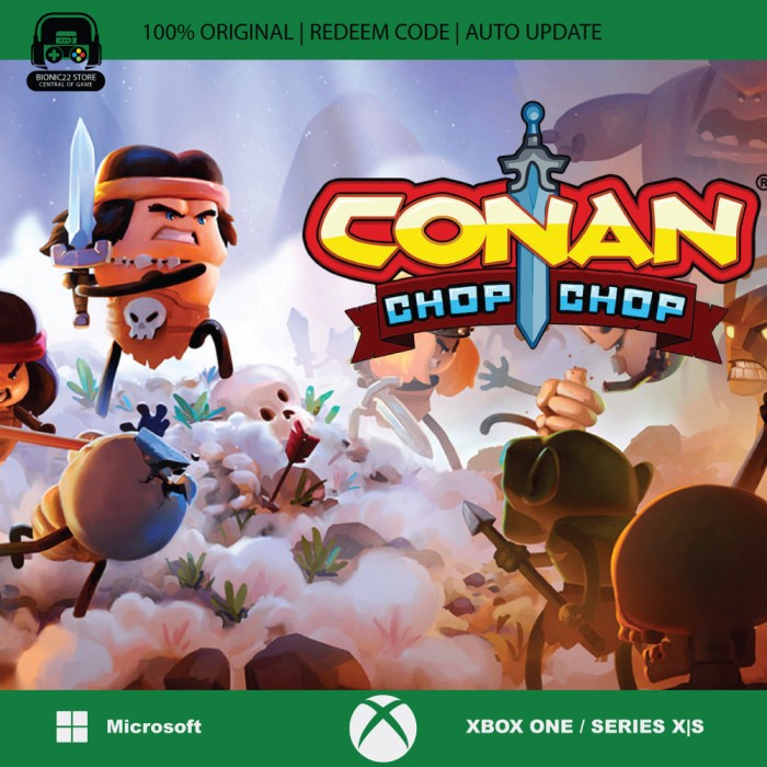Jual conan chop chop Xbox One Series X|S Original Redeem Code Game ...