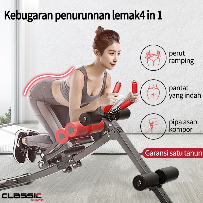 Jual Cardio 4 in 1 Alat Olahraga Fitness Alat Gym Rumah Abdominal ...