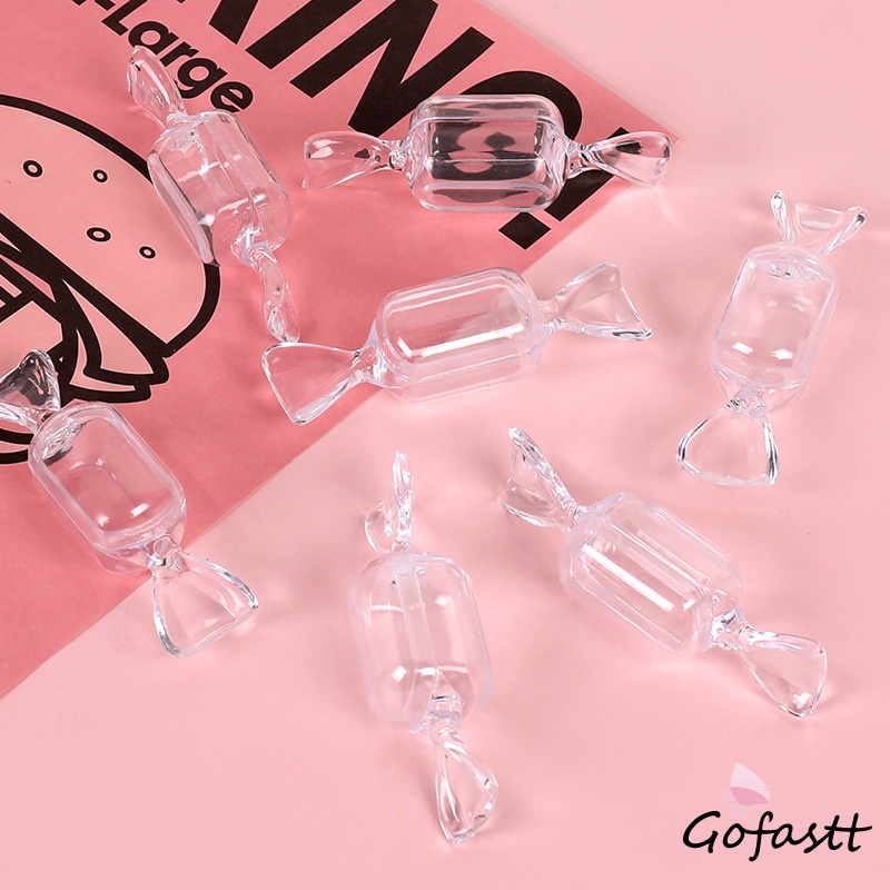 Jual Bentuk Permen Transparan Kotak Penyimpanan Mini Kotak Penyimpanan ...