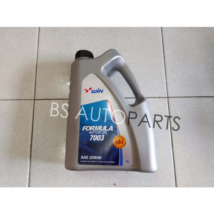 Jual Oli Mesin Win Formula SAE20W-50 - kemasan 4 liter | Shopee Indonesia
