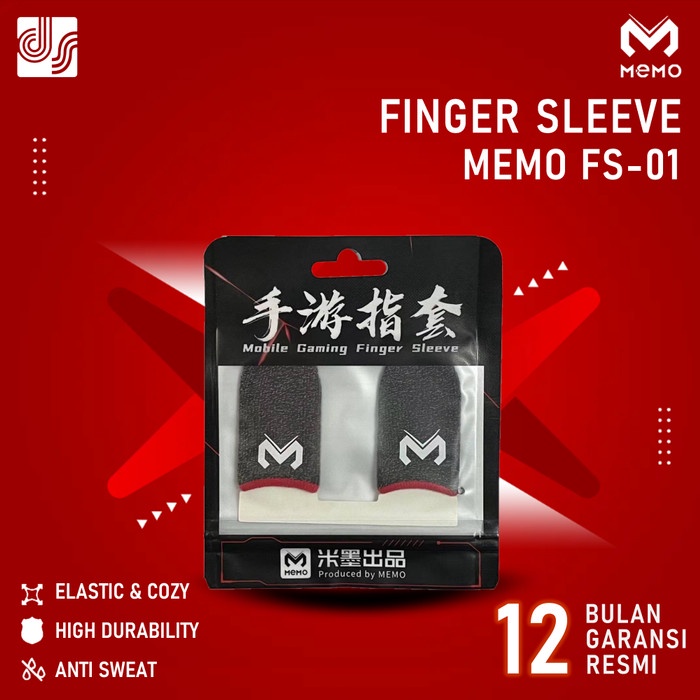 Jual MEMO FS01 FS-01 Finger Sleeve Sarung Jempol Gaming PUBG FF ML CODM LOL | Shopee Indonesia