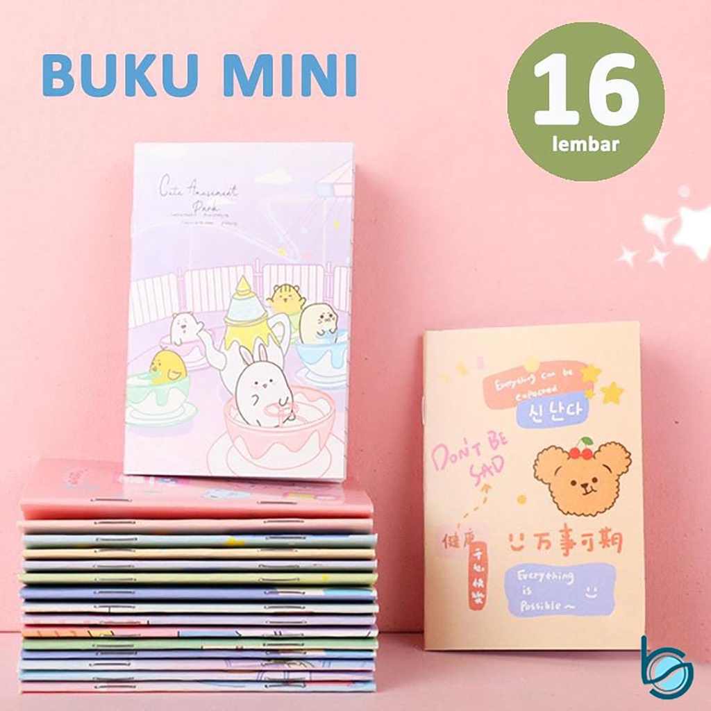 Jual Mini Notebook/Catatan kecil /Buku Kecil Isi 16 Lembar - Best ...