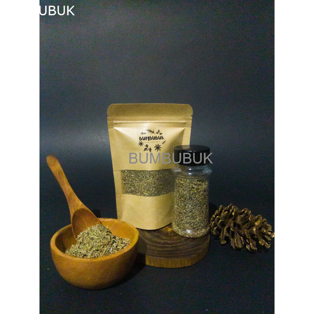 Jual Bumbubuk Basil 30gr 15gr / Daun Basil Kering / Basil Leaves ...