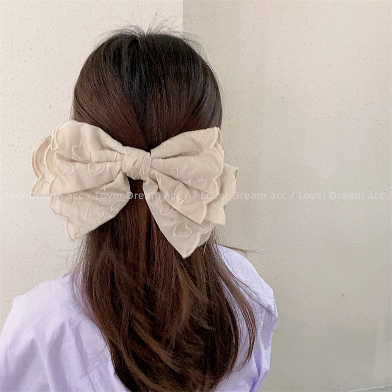 Jual Town Shell - Love Bow Korean Hair Claw Clip / Jepit Rambut Korea ...