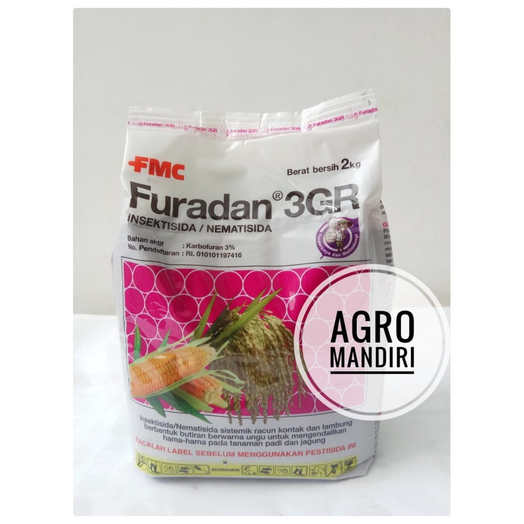 Jual Furadan 3GR 2 KG Insektisida Obat Basmi Hama Tanaman | Shopee ...