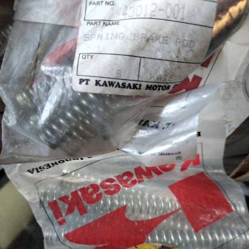 Jual PER TIANG REM TROMOL BELAKANG NINJA KIS M ORIGINAL KAWASAKI PART ...