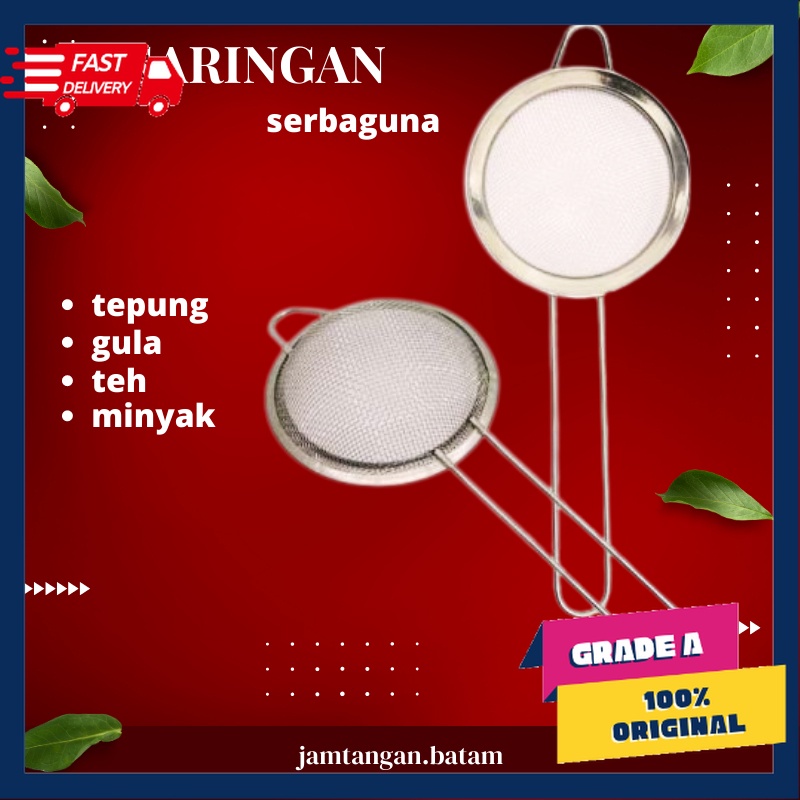 Jual Alat Dapur Alat Masak Saringan Teh Minyak Tepung Jus Gula ...