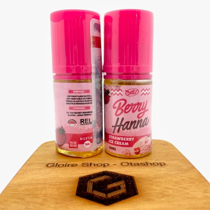 Jual SALT - BERRY Hanna 30ml by Dr Juice Liquid Pods Friendly ...