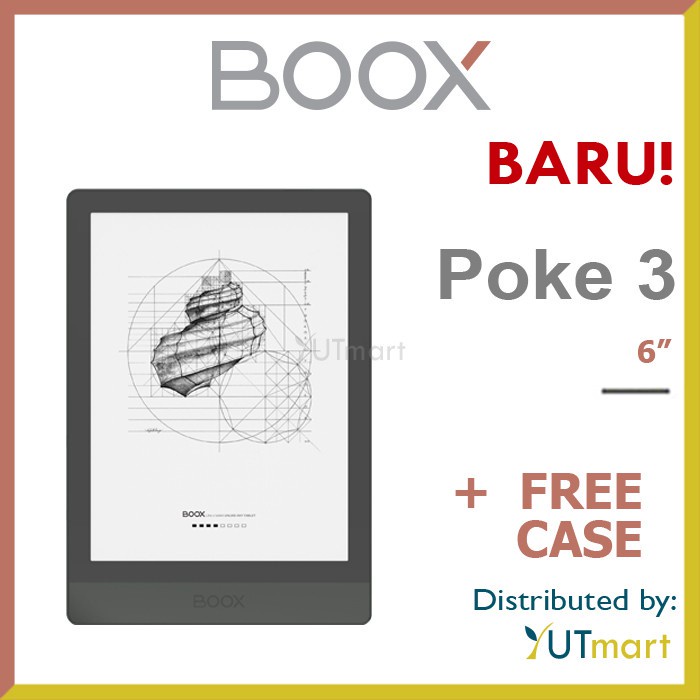 Jual ONYX BOOX Poke 3 6 inch Octa Core Processor Android 10.0 E Ink ...